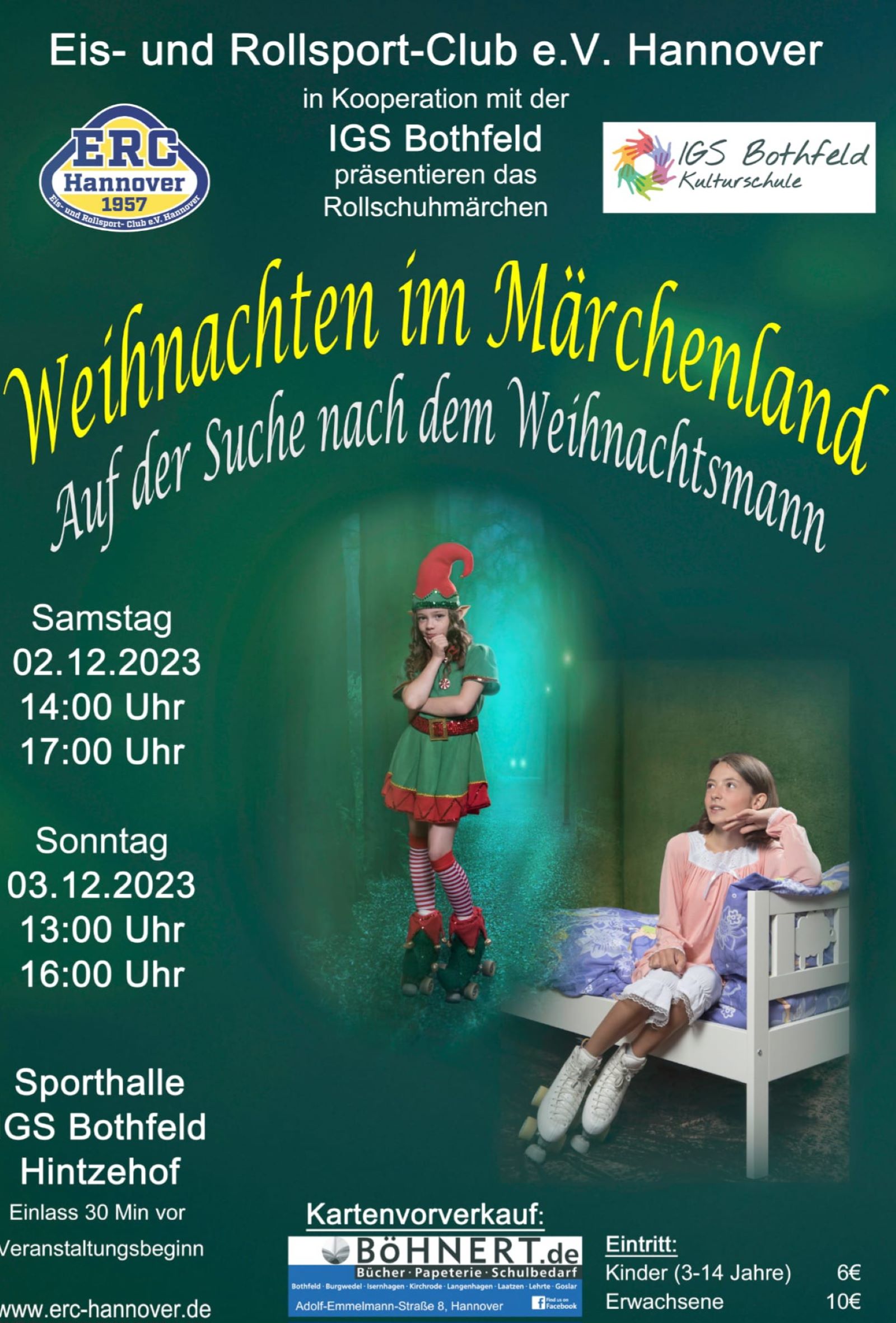Vorbereitungen für das Rollkunstlauf-Märchen laufen auf Hochtouren ...